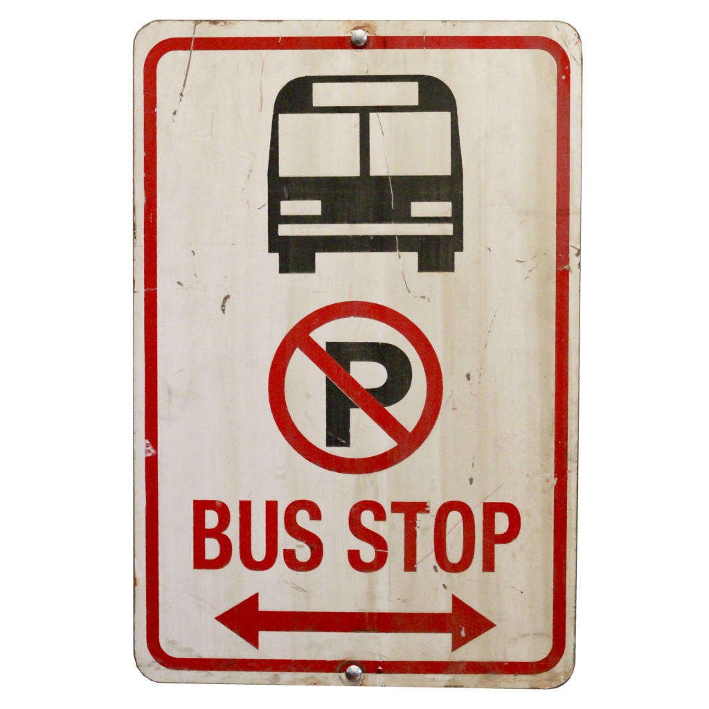 NO STANDING BUS STOP SIGN | Air Designs