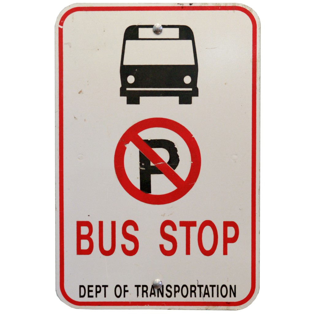 NO STANDING BUS STOP SIGN | Air Designs
