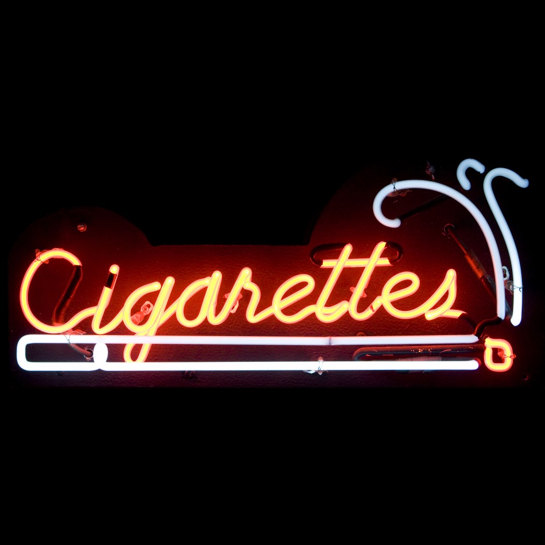 CIGARETTES / NEON SIGN | Air Designs