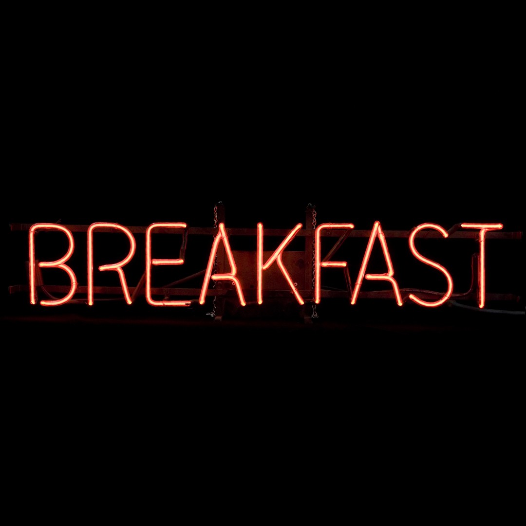 BREAKFAST / NEON SIGN | Air Designs