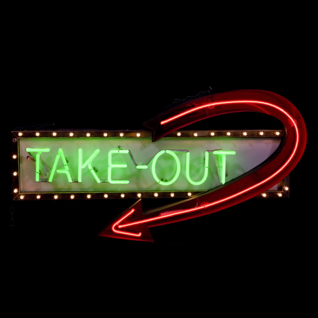 TAKE OUT / NEON SIGN | Air Designs