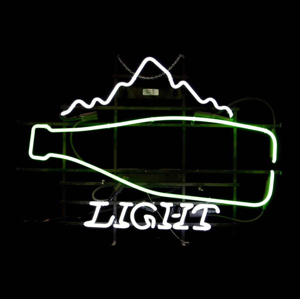 LIGHT W/ BOTTLE / NEON SIGN | Air Designs