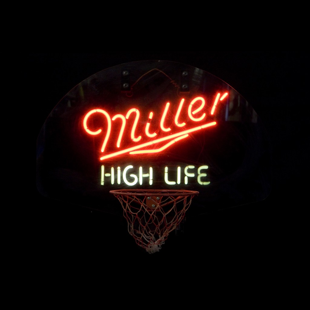 MILLER HIGH LIFE / BBALL HOOP NEON SIGN | Air Designs