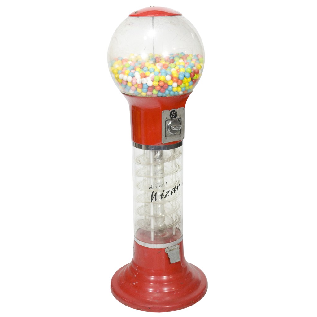 GUMBALL MACHINE / WIZARD / BUBBLE TOP / RED | Air Designs