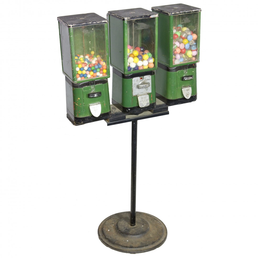 GUMBALL MACHINE / TRIPLE / GREEN | Air Designs