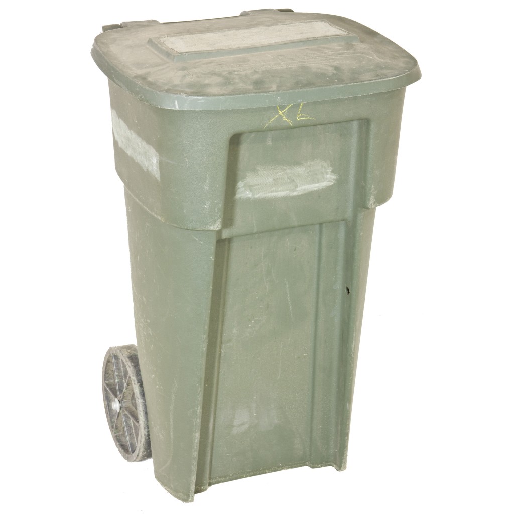 RESIDENTIAL TRASH CONTAINER / SMALL / GREEN | Air Designs