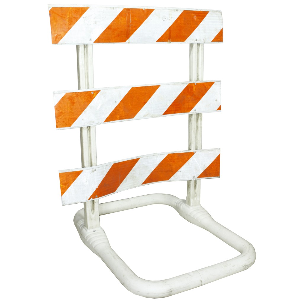 BARRICADE / CONSTRUCTION / PLASTIC 3 TIER W/ BASE | Air Designs