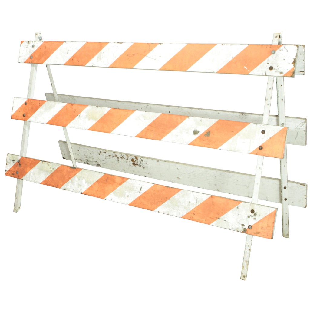 BARRICADE / CONSTRUCTION / METAL A FRAME 93″ | Air Designs