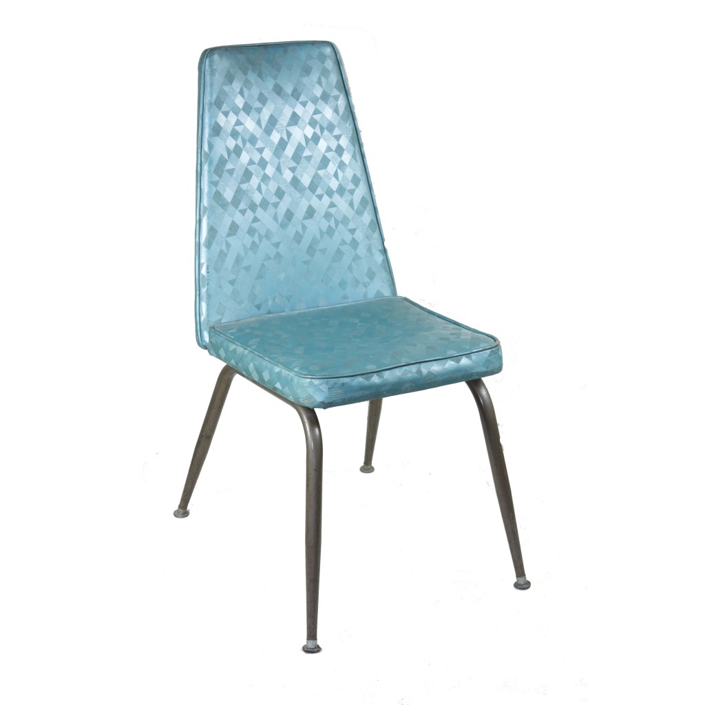 CHAIR / 60S STYLE / BLUE METALLIC | Air Designs