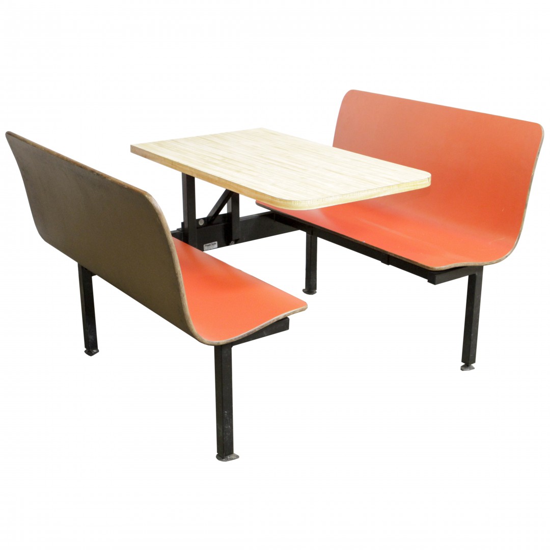 BOOTH / PLYMOLD / RED & BLONDE / 42″ | Air Designs