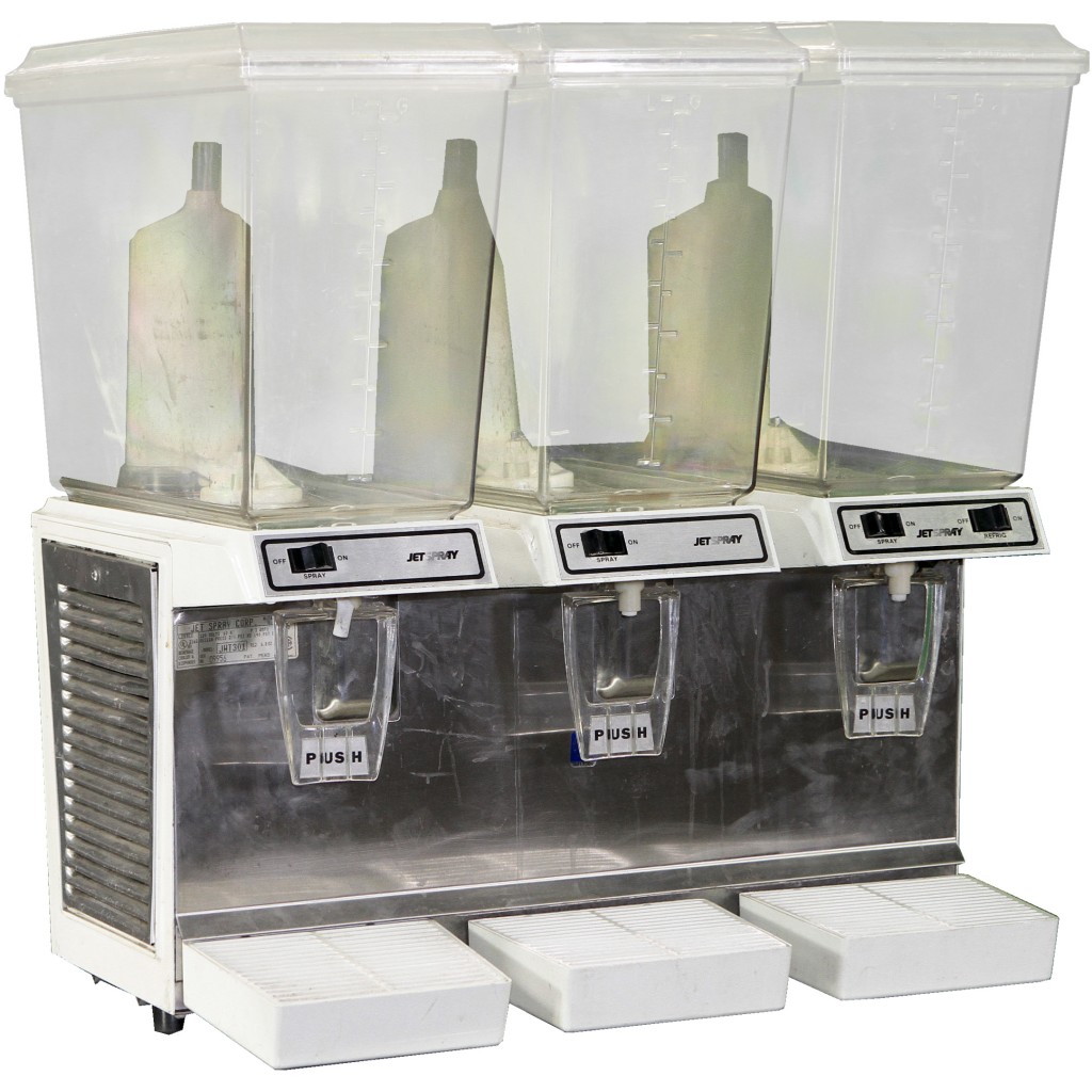 BEVERAGE DISPENSER / JETSPRAY / TRIPLE BOWL | Air Designs