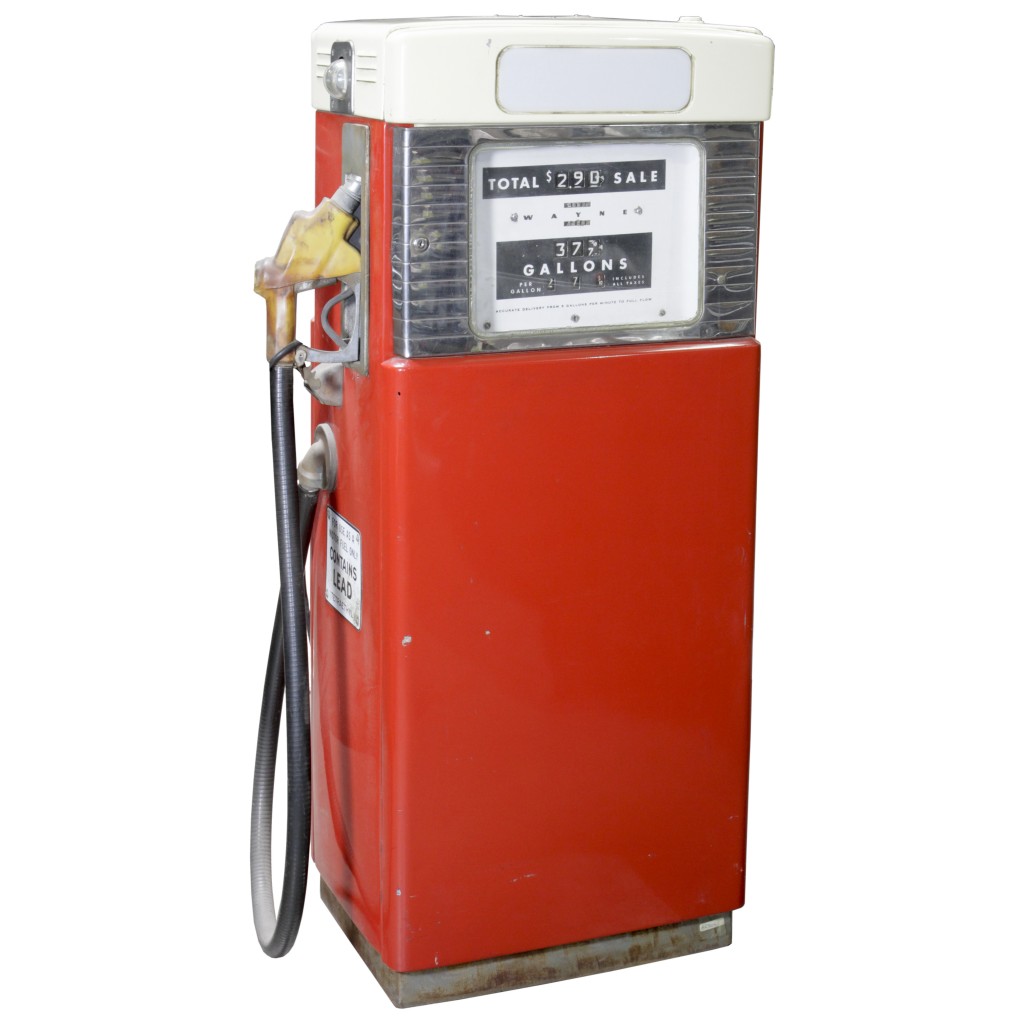 GAS PUMP / WAYNE 505 / RED & CREAM | Air Designs
