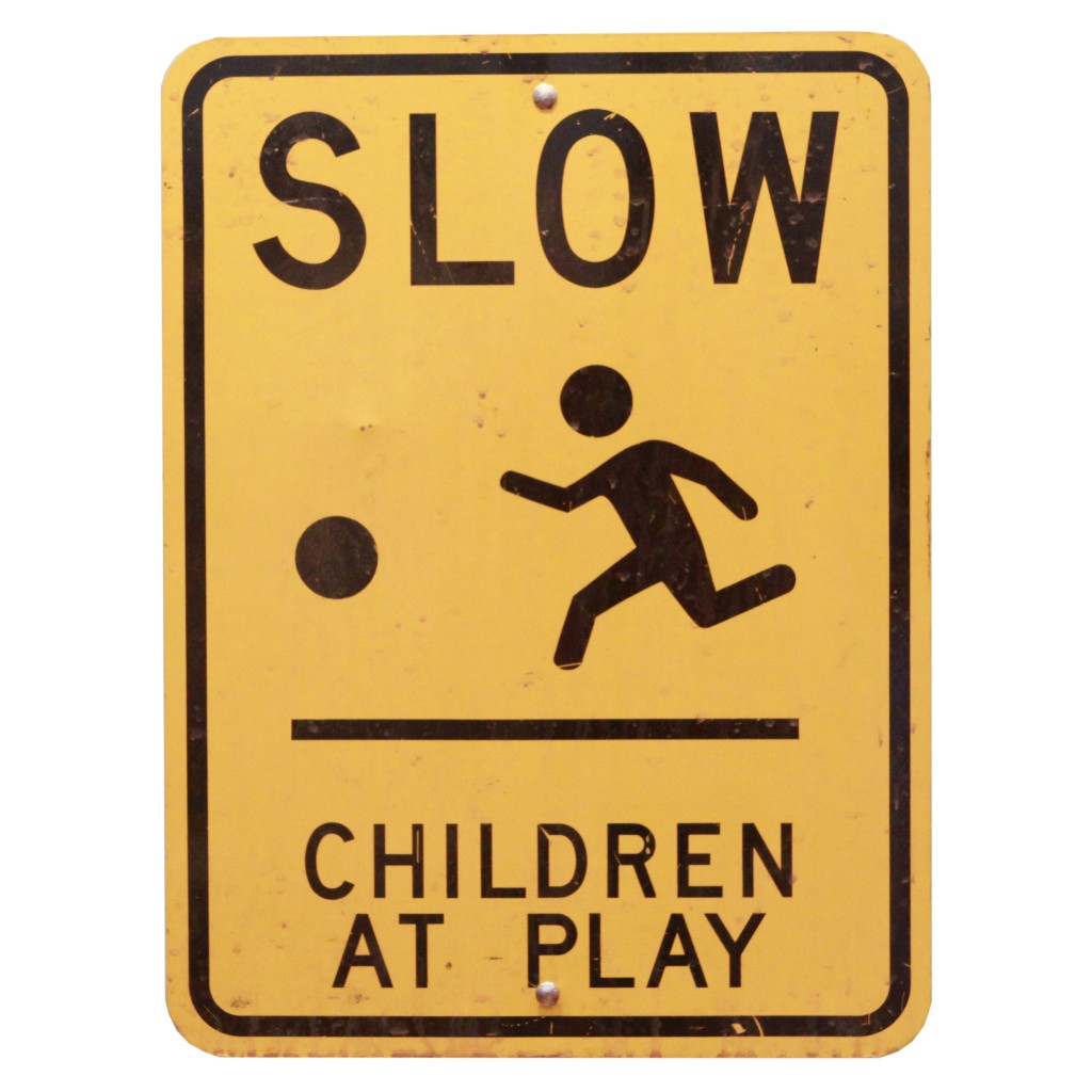 SLOW CHILDREN AT PLAY WARNING SIGN | Air Designs