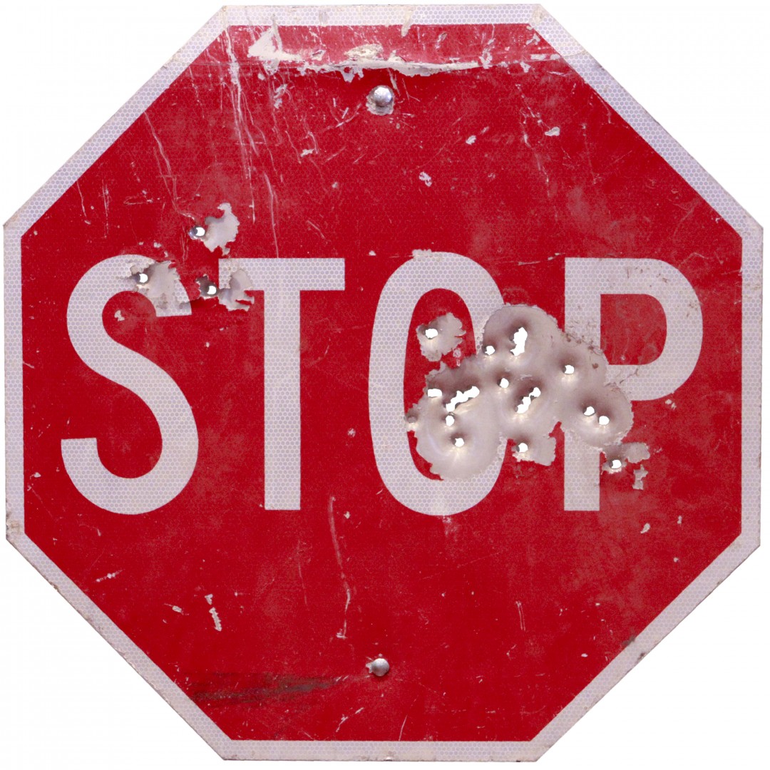STOP SIGN / BULLET HOLES | Air Designs